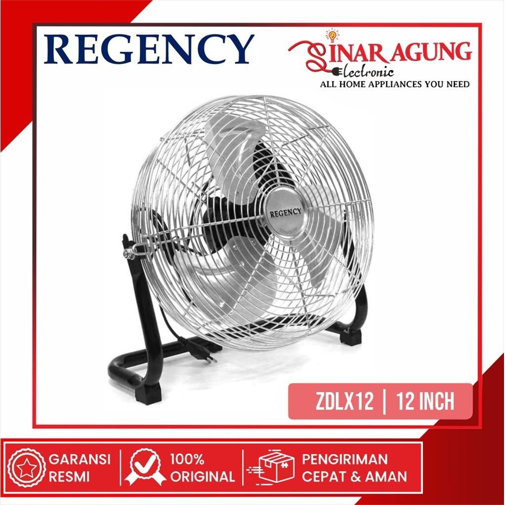 Jual [COD] KIPAS ANGIN MEJA REGENCY TORNADO ZDLX12 / ZDLX-12 (12 INCH / INCH) GARANSI RESMI ...