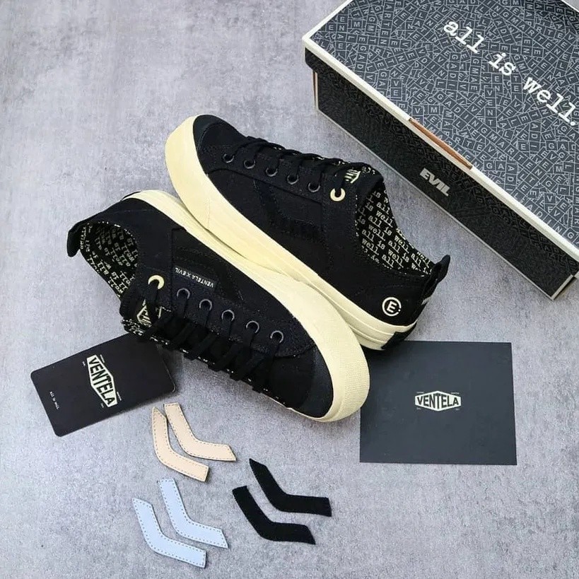 Jual Sepatu Ventela Evil x Papa Gading All Is Well High Low 100% ...