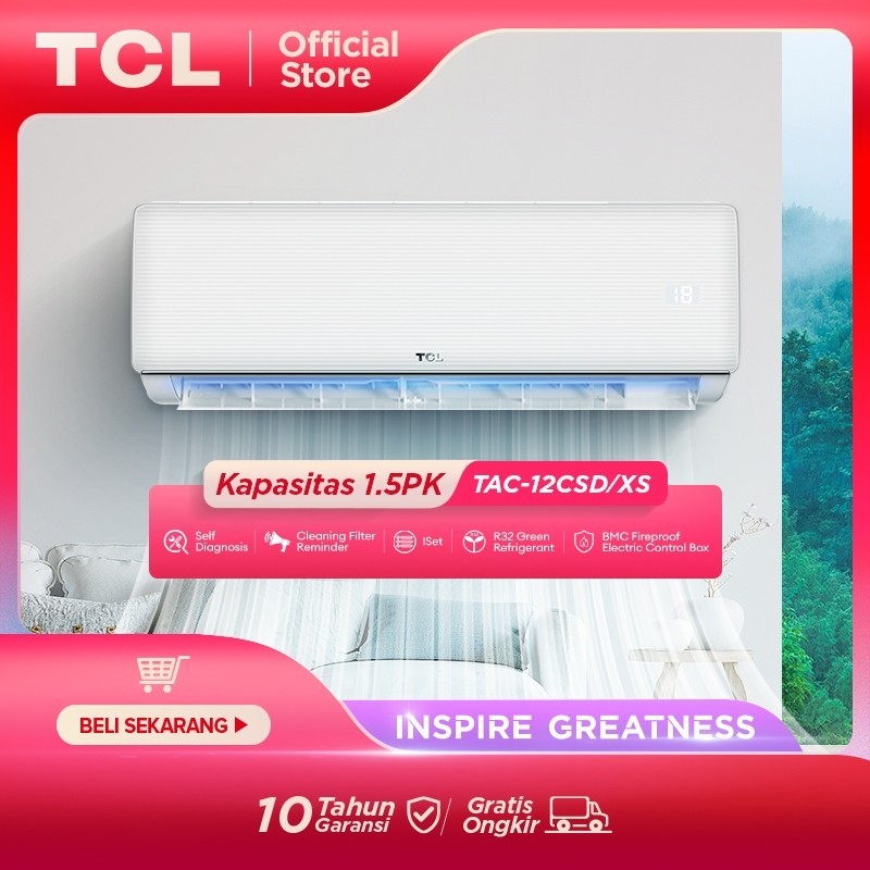 Jual TCL AC TAC 12 CSD/XS 1.5 PK AC [INDOOR + OUTDOOR ONLY ...