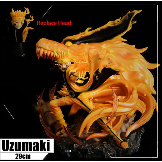 Jual (Baca Deskripsi) Figure Naruto Shippuden - Uzumaki Naruto Kurama ...