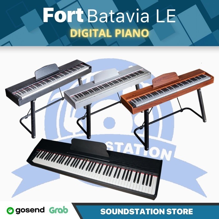 Jual FORT BATAVIA LE Digital Piano | 88 Keys Progresif Counter Weight ...