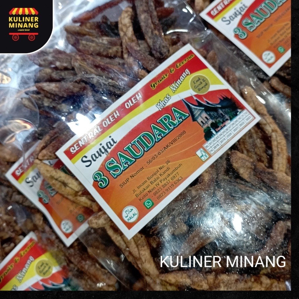 Jual Pisang Sale 3 Saudara Cemilan Khas Kuliner Minang | Shopee Indonesia
