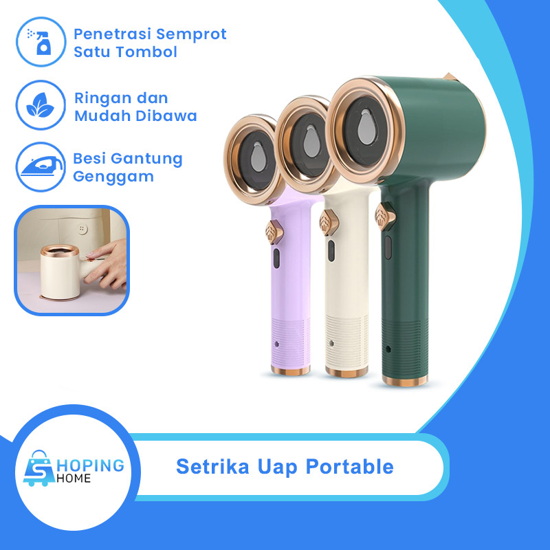 Jual Setrika Uap Portable Travel Sederhana 360 Derajat Mudah Dan Simple ...