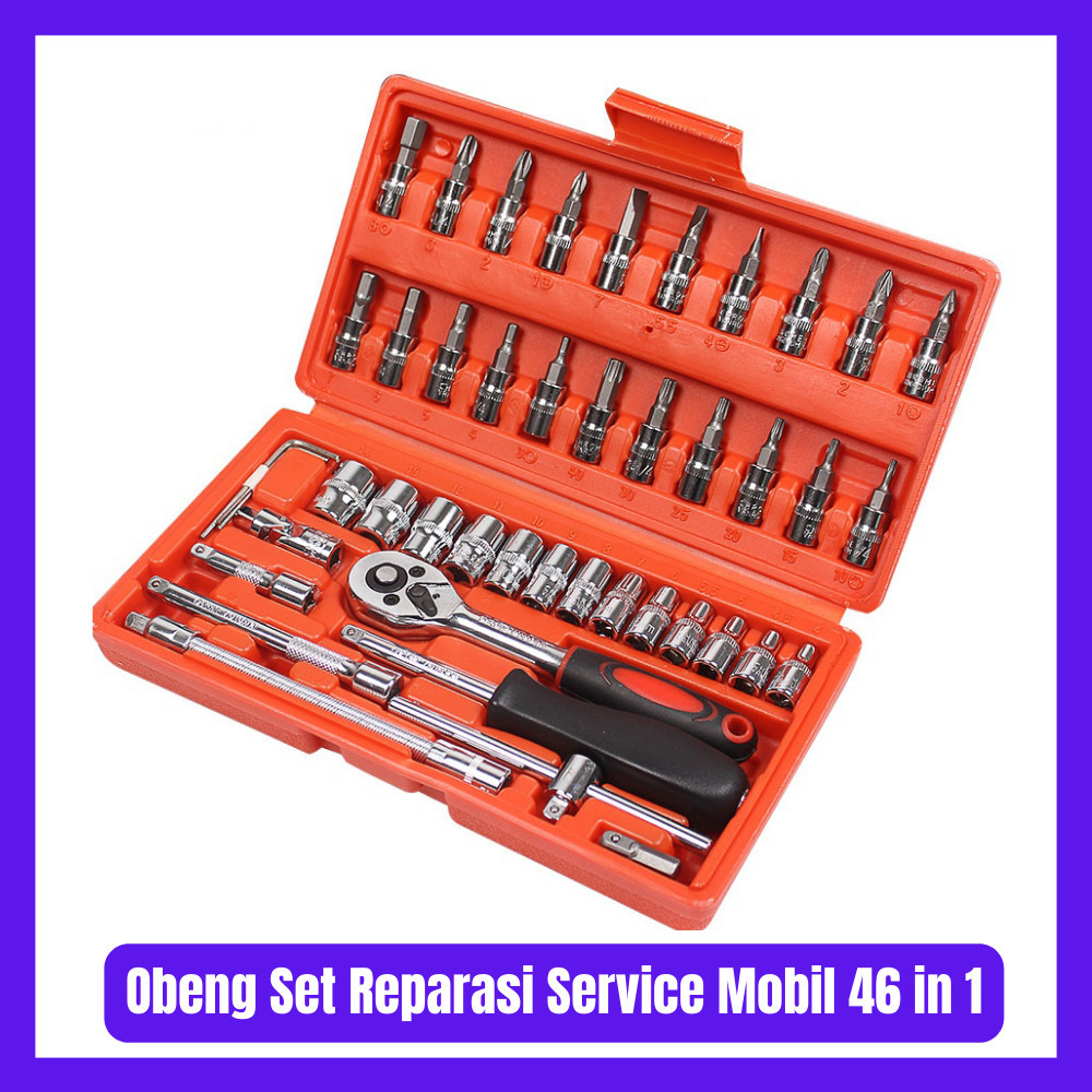 Jual TokoMaspul-46 In 1 Kunci Pas Shock Sok Shok Socket Ring Wrench ...