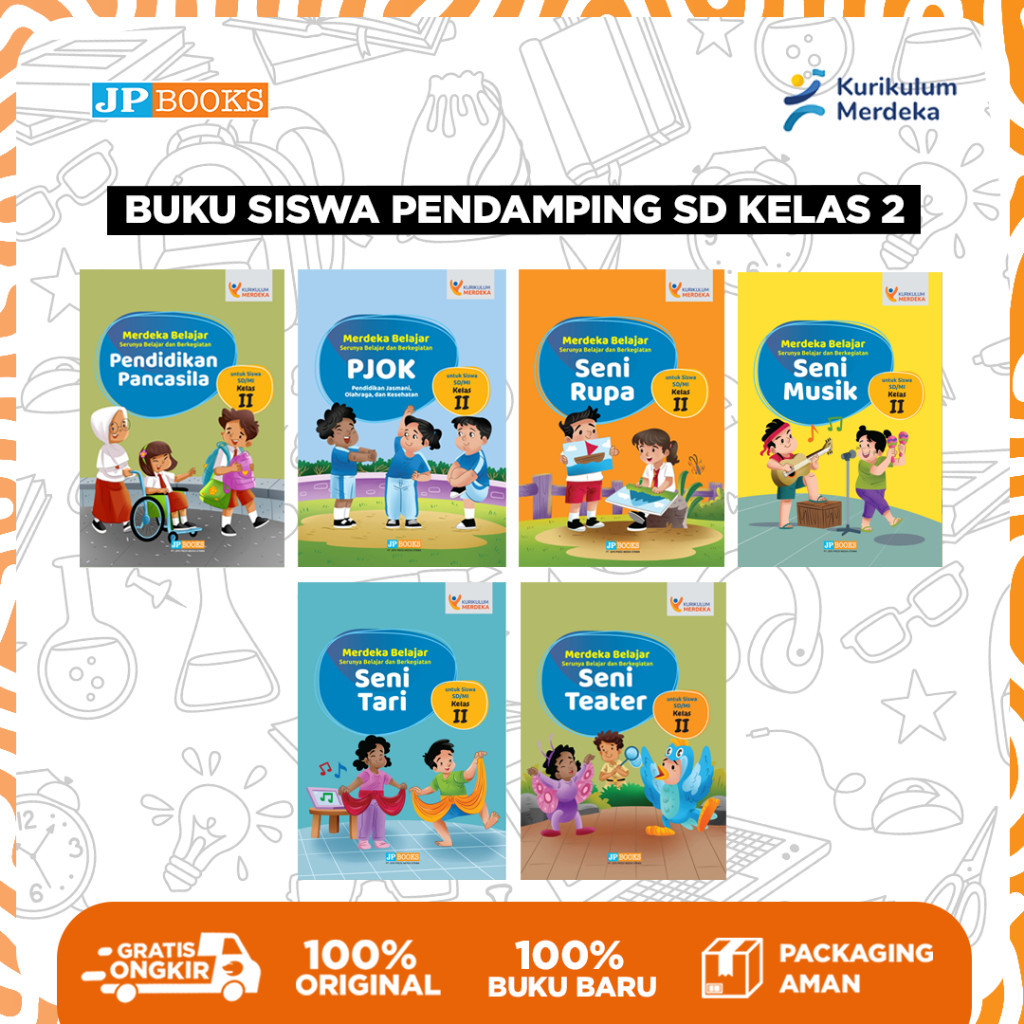 Jual JP Books – Buku Teks Siswa Pendamping Kurmer Sekolah Sd Kelas 2 - Kurikulum Merdeka ...
