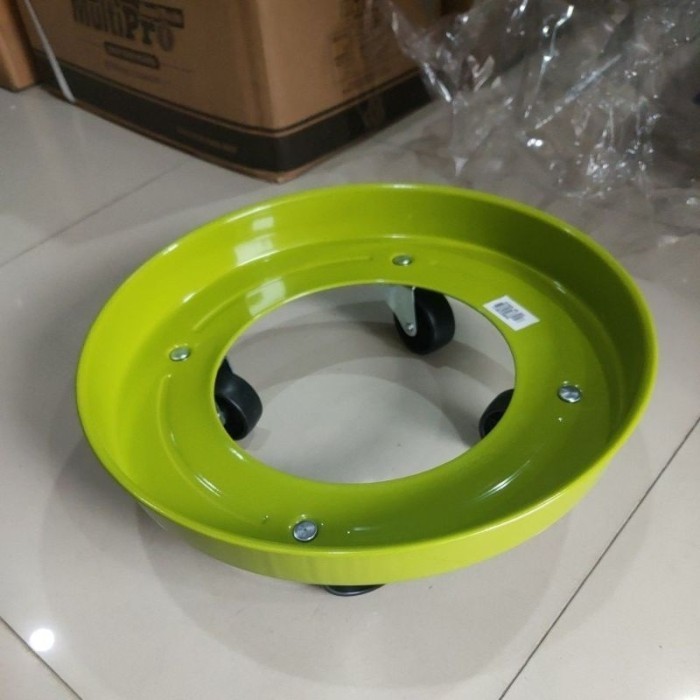 Jual Tatakan tabung gas besi KENMASTER Dudukan roda tabung gas LPG ...