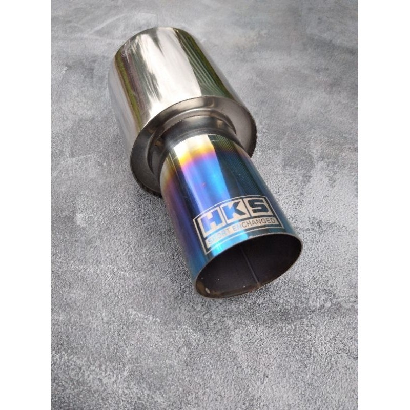 Jual Hks Car racing Exhaust Short Type hks baby Car Exhaust Dry bass ...
