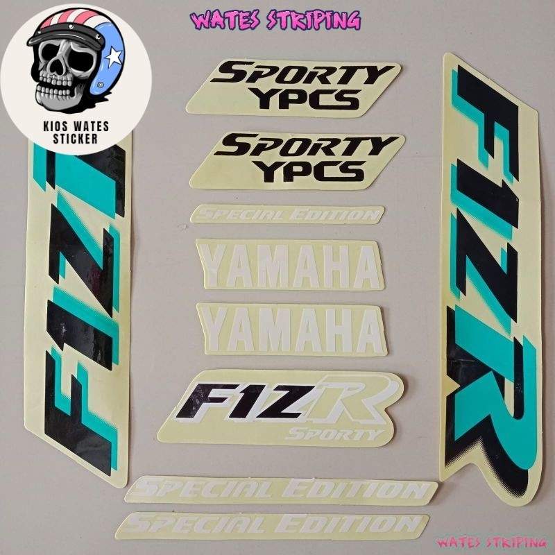 Jual Fullset Striping Decal Polet Sticker yamaha fizr f1zr fiz r ...
