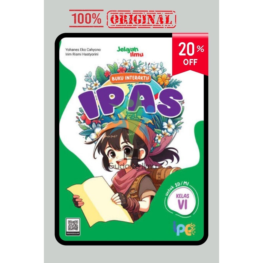 Jual Buku Paket Interaktif IPAS Kelas 6/VI SD/MI Kurikulum Merdeka ...