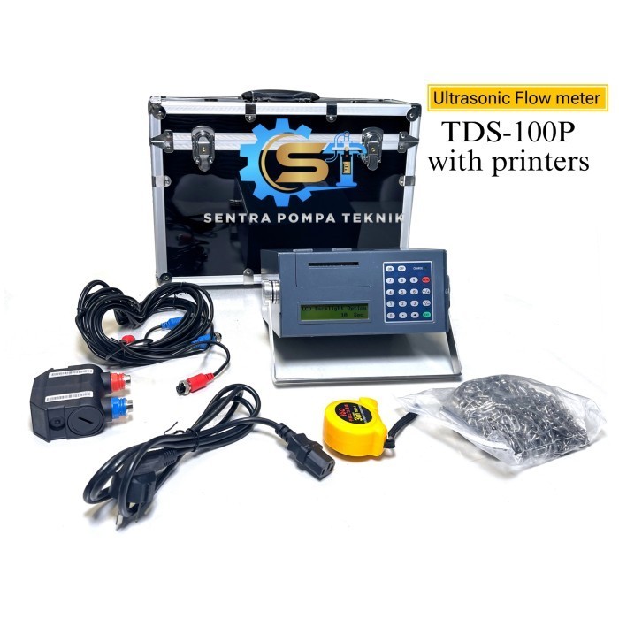 Jual Ultrasonic flow meter Portable TDS-100P With Printer M2 DN50-DN700mm | Shopee Indonesia