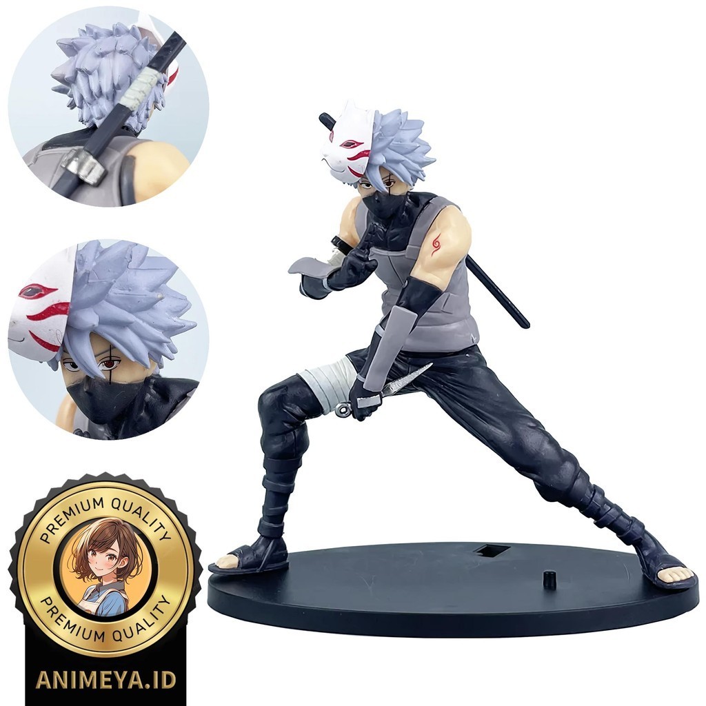 Jual Action Figure Statue Naruto Shippuden Kakashi Anbu Vibration Stars ...