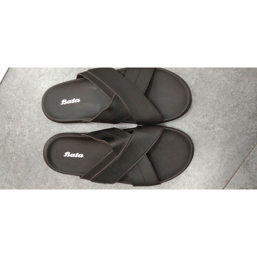 Jual SANDAL KULIT PRIA BATA MODEL SILANG | Shopee Indonesia