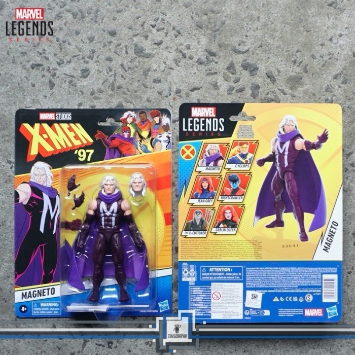 Jual Marvel Legends Retro X Men 97 MAGNETO 1997 Xmen Animated Xmen'97 ...