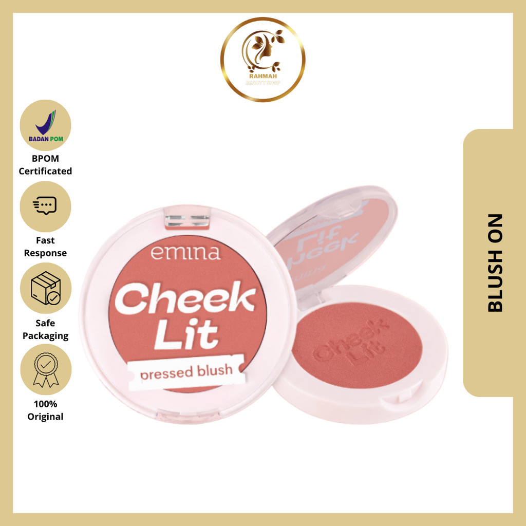 Jual Emina Cheek Lit Pressed Blush 3.5 g - Blush On Padat | Shopee ...