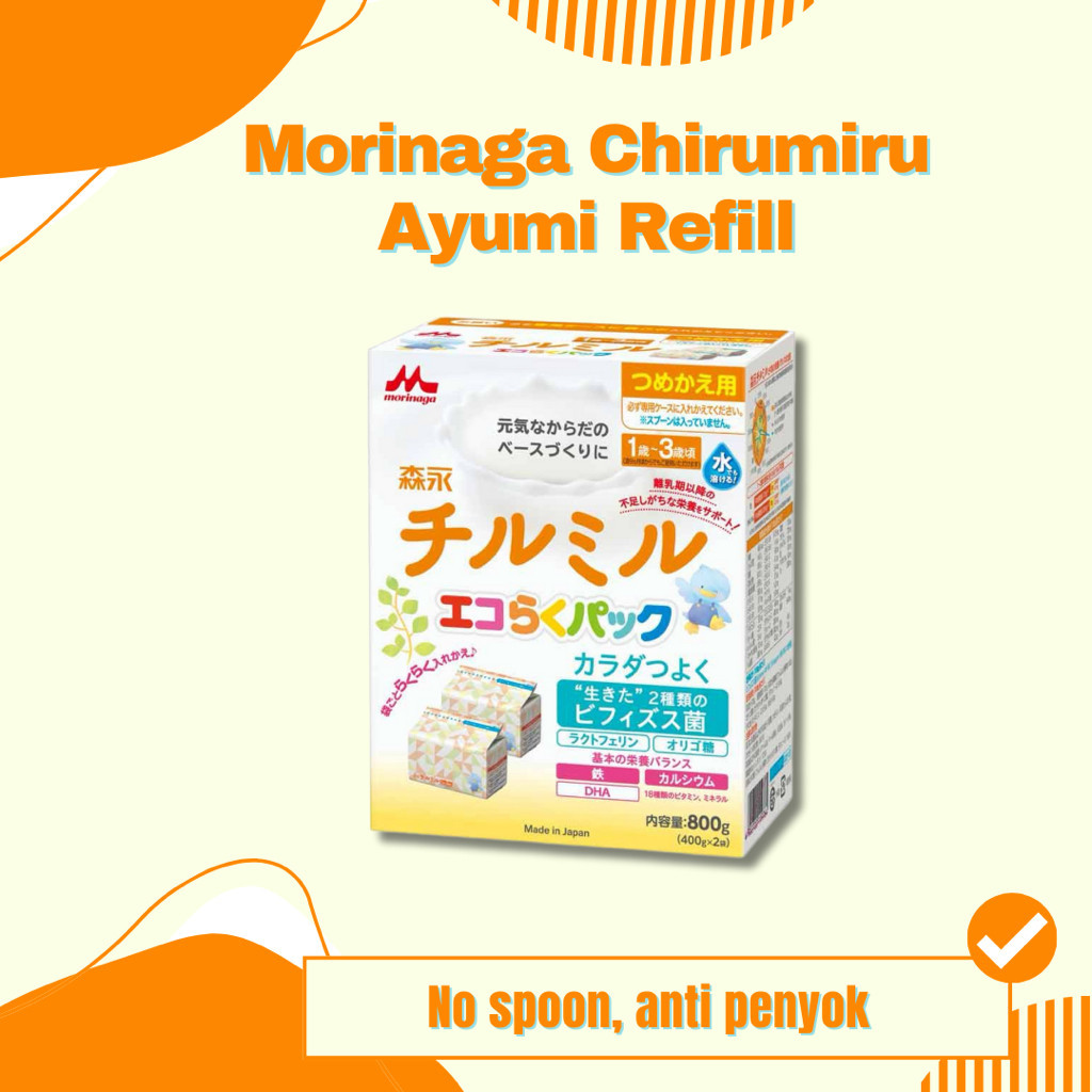 Jual HL98UY Susu Formula Jepang Morinaga Chirumiru Ayumi (12bln ...