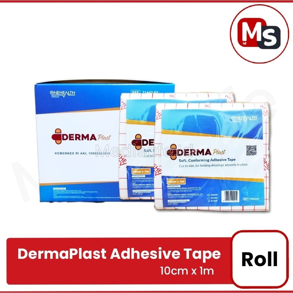 Jual Dermaplast 10cm x 1m Plester Non Woven / Roll | Shopee Indonesia