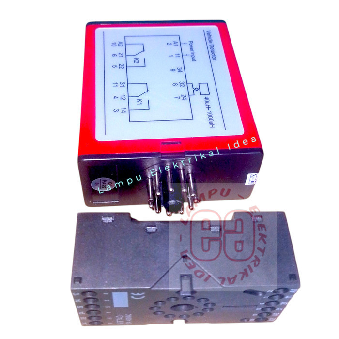 Jual LOOP DETECTOR MODULE SINGLE/ VLD SINGLE MERAH SENSOR MOBIL PARKIR ...