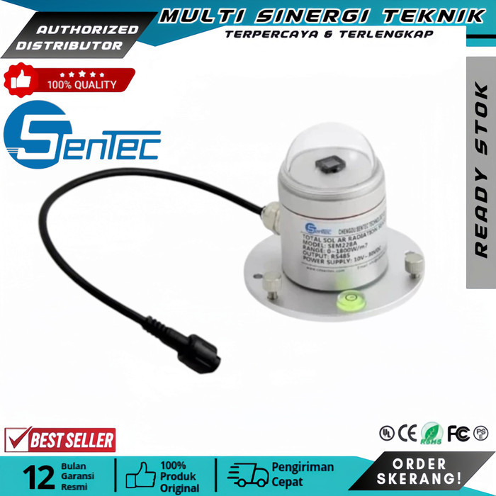 Jual Sentec Sem228 Solar Light Radiation Meter RS485 Silicone Pyranometer | Shopee Indonesia