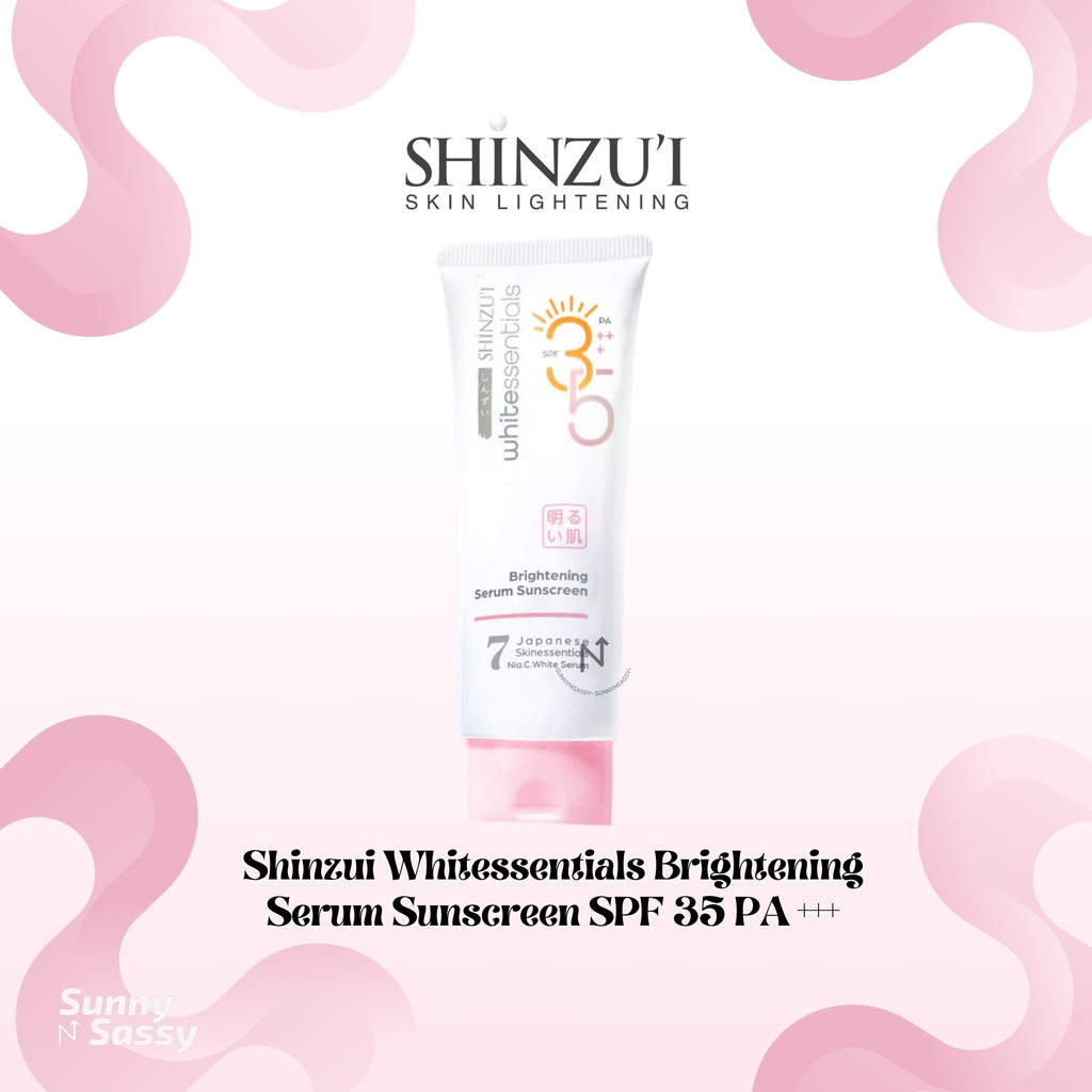 Jual Shinzui Whitessentials Brightening Serum Sunscreen SPF 35 PA ...