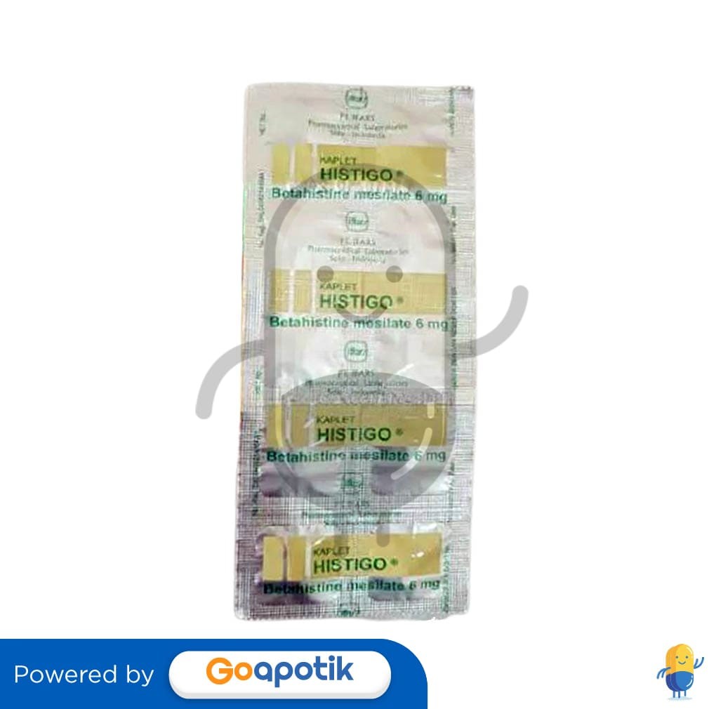 Jual Histigo 6 Mg Strip 10 Kaplet | Shopee Indonesia