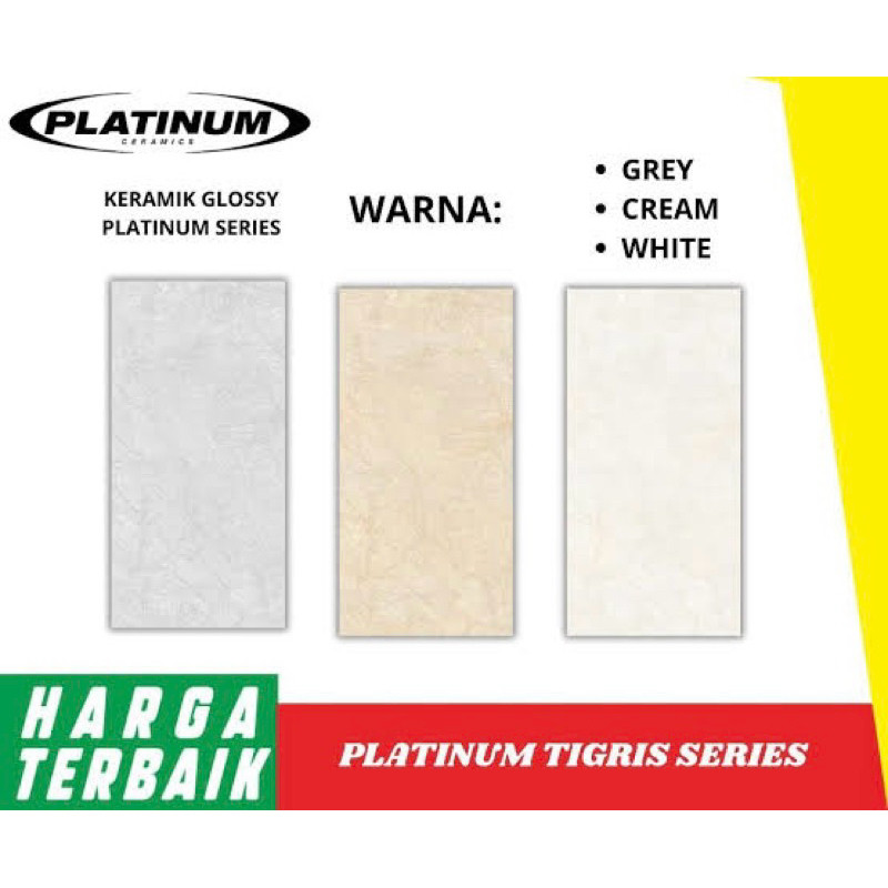 Jual KERAMIK DINDING PLATINUM TIGRIS GREY 30x60 / KERAMIK DINDING MOTIF ...