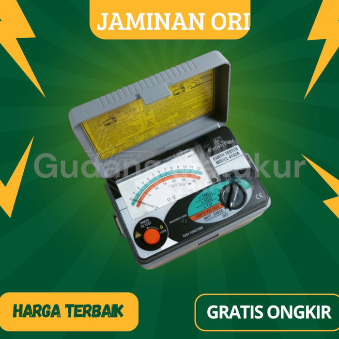 Jual Kyoritsu 4102A Analog Earth Tester asli original | Shopee Indonesia