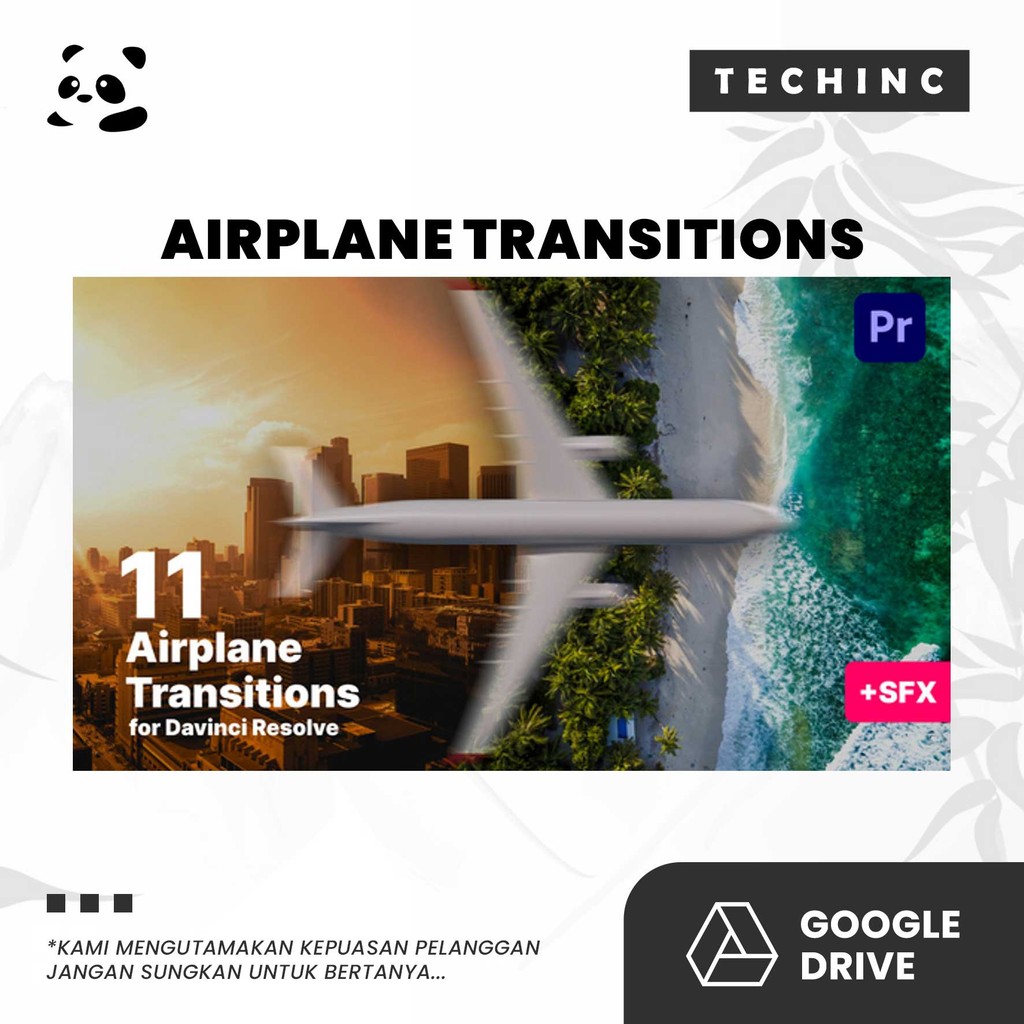 Jual AIRPLANE TRANSITIONS | PREMIERE PRO | Shopee Indonesia