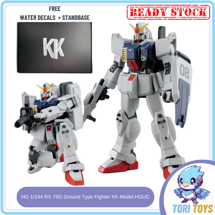 Jual HG 1/144 RX 79G Ground Type Fighter KK Model kit HGUC Rx79G ...