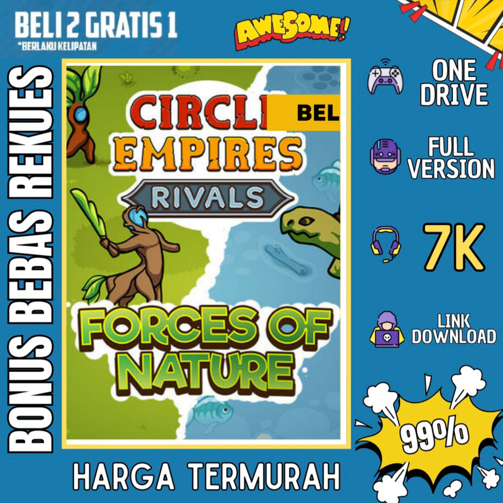 Jual CIRCLE EMPIRES RIVALS FORCES OF NATURE - GAME PC - GAME LAPTOP - PC GAMES - BELI 2 GRATIS 1 ...
