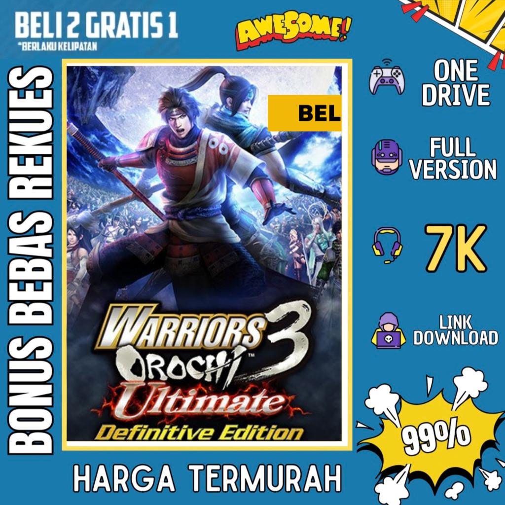 Jual WARRIORS OROCHI 3 ULTIMATE DEFINITIVE EDITION - GAME PC - GAME LAPTOP - PC GAMES - BELI 2 ...