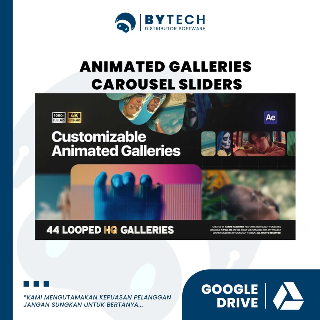 Jual ANIMATED GALLERIES CAROUSEL SLIDERS | AFTER EFFECTS | Shopee Indonesia