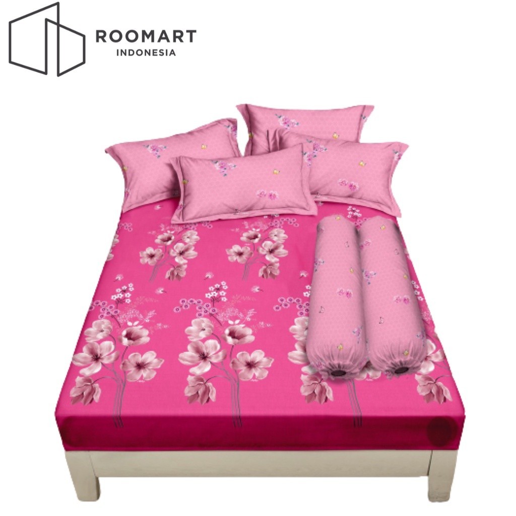 Jual Sprei Aloha Chespin - Ukuran 160x200 Queen Seprai Fitted | Shopee ...