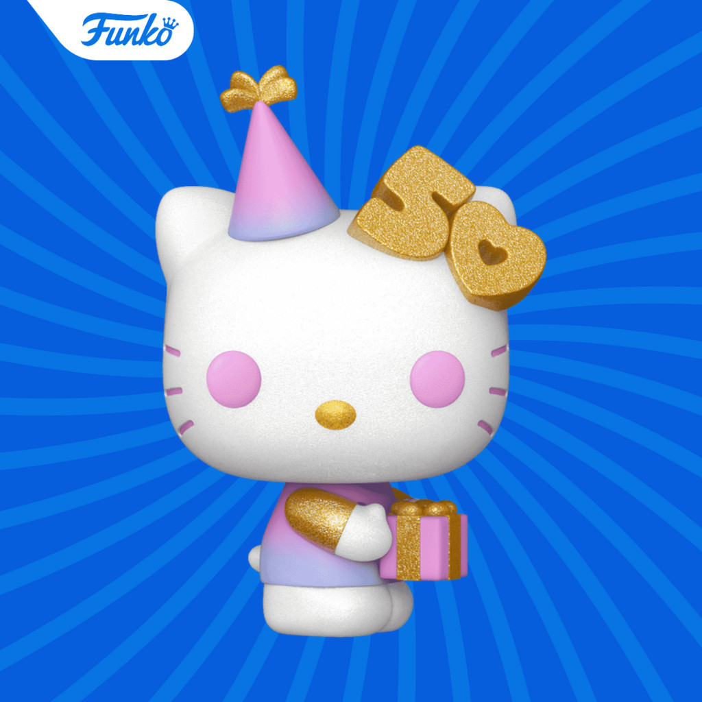 Jual Funko POP! Sanrio Hello Kitty 50th - Hello Kitty with Present | Shopee Indonesia