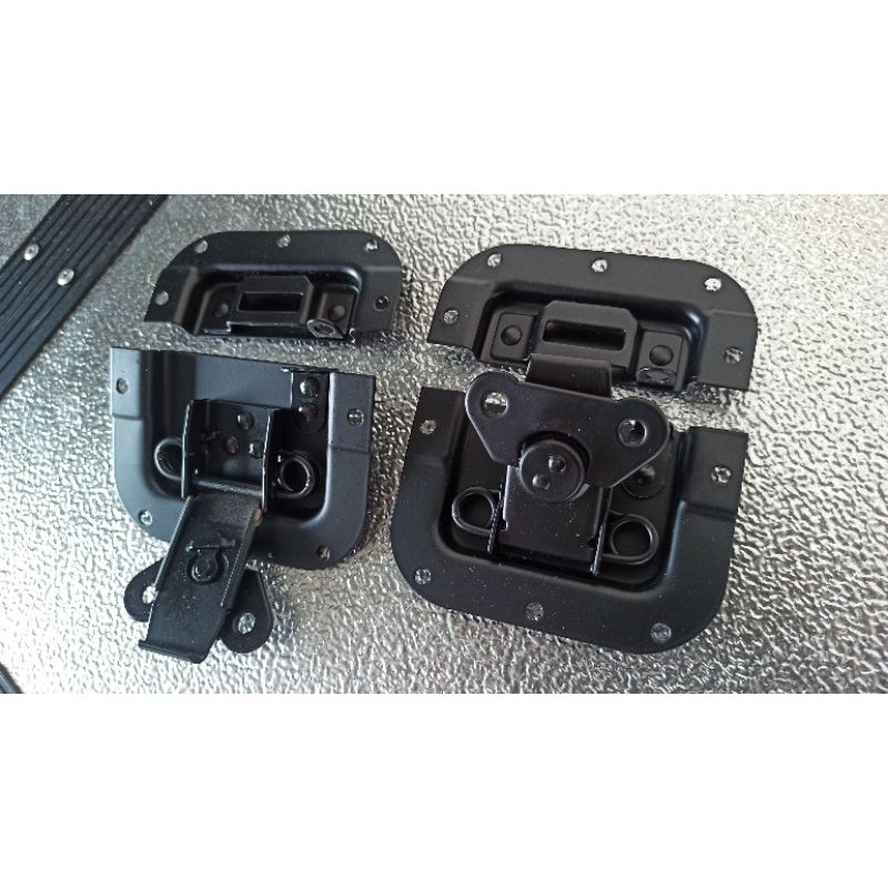 Jual Kunci box / hard case Hitam medium size, Tebal bukaan penuh: 2pcs ...