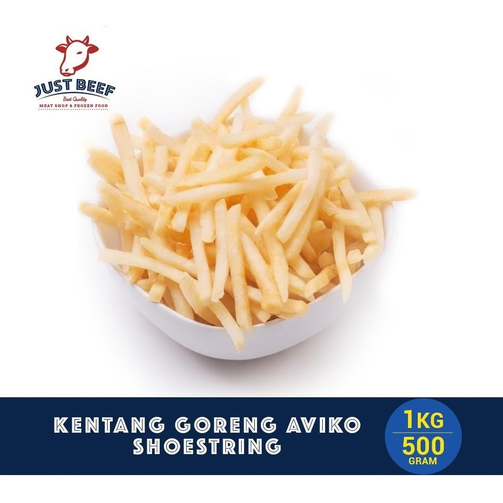 Jual Kentang Goreng Aviko Shoestring / Straight Cut 500gr / 1 kg Import | Shopee Indonesia