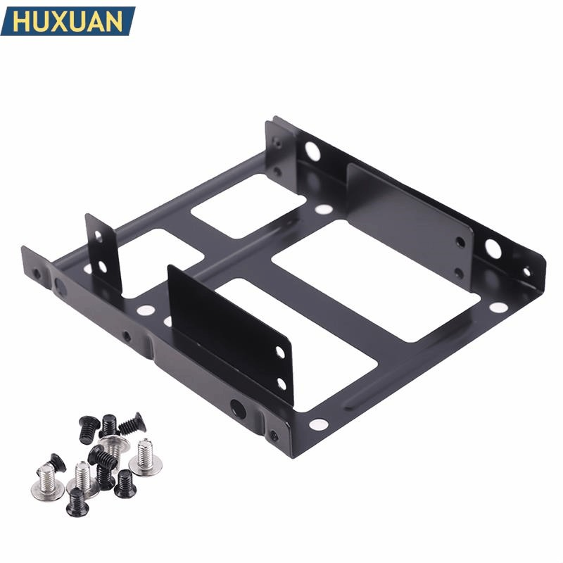 Jual Metal 2.5" To 3.5" Hard Disk Bracket with screws Hard Drive Dual ...