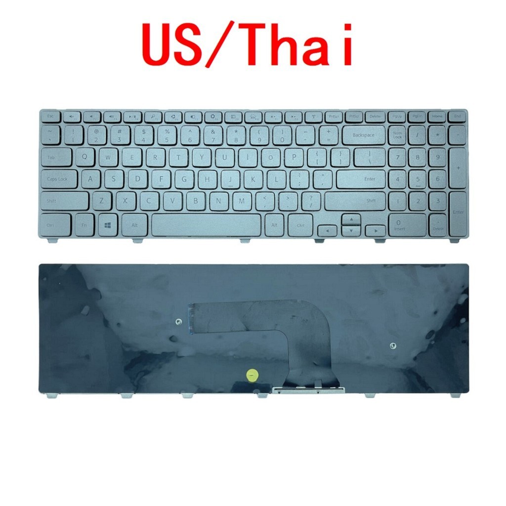 Jual PREORDER New US Thai Laptop Backlit Keyboard For Dell Inspiron 17 ...