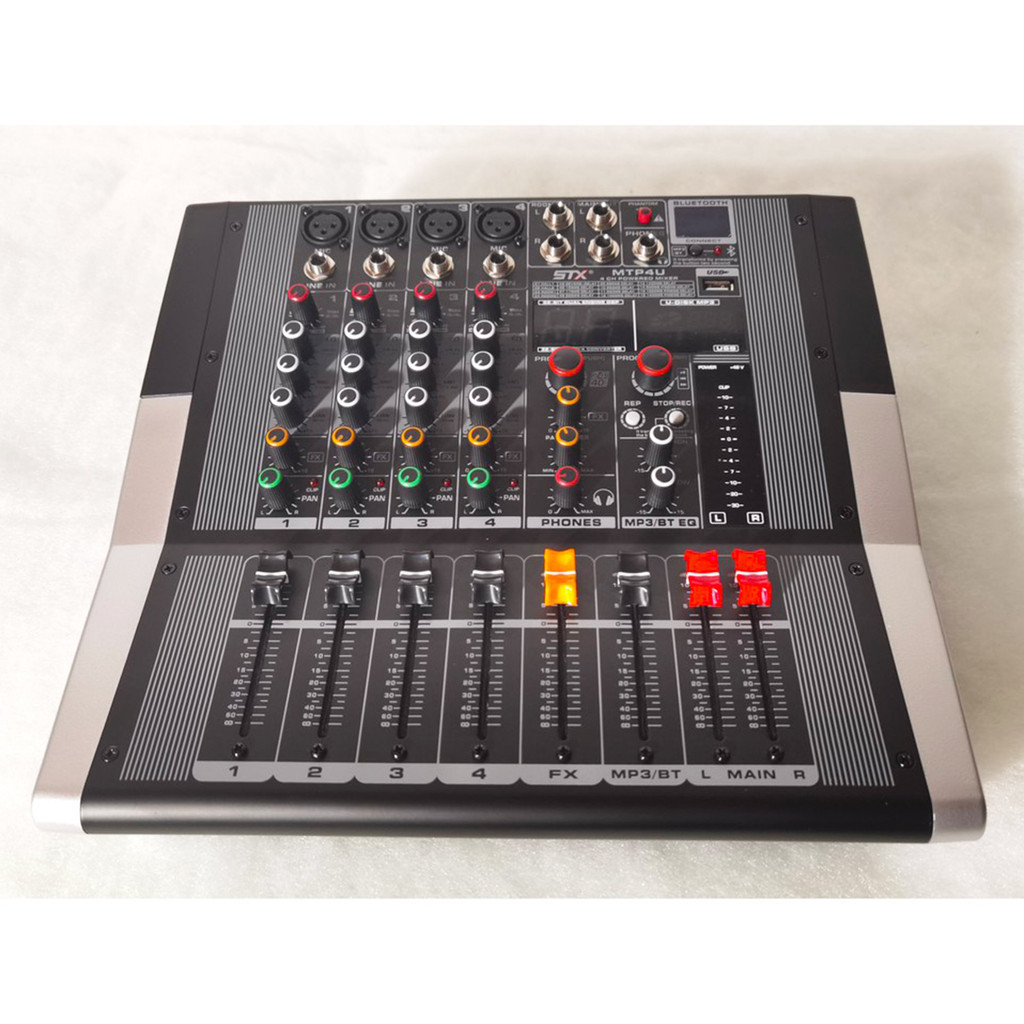 Jual Power Mixer Audio STX MTP4U 4 channel - 2 x 170 Watt - USB ...