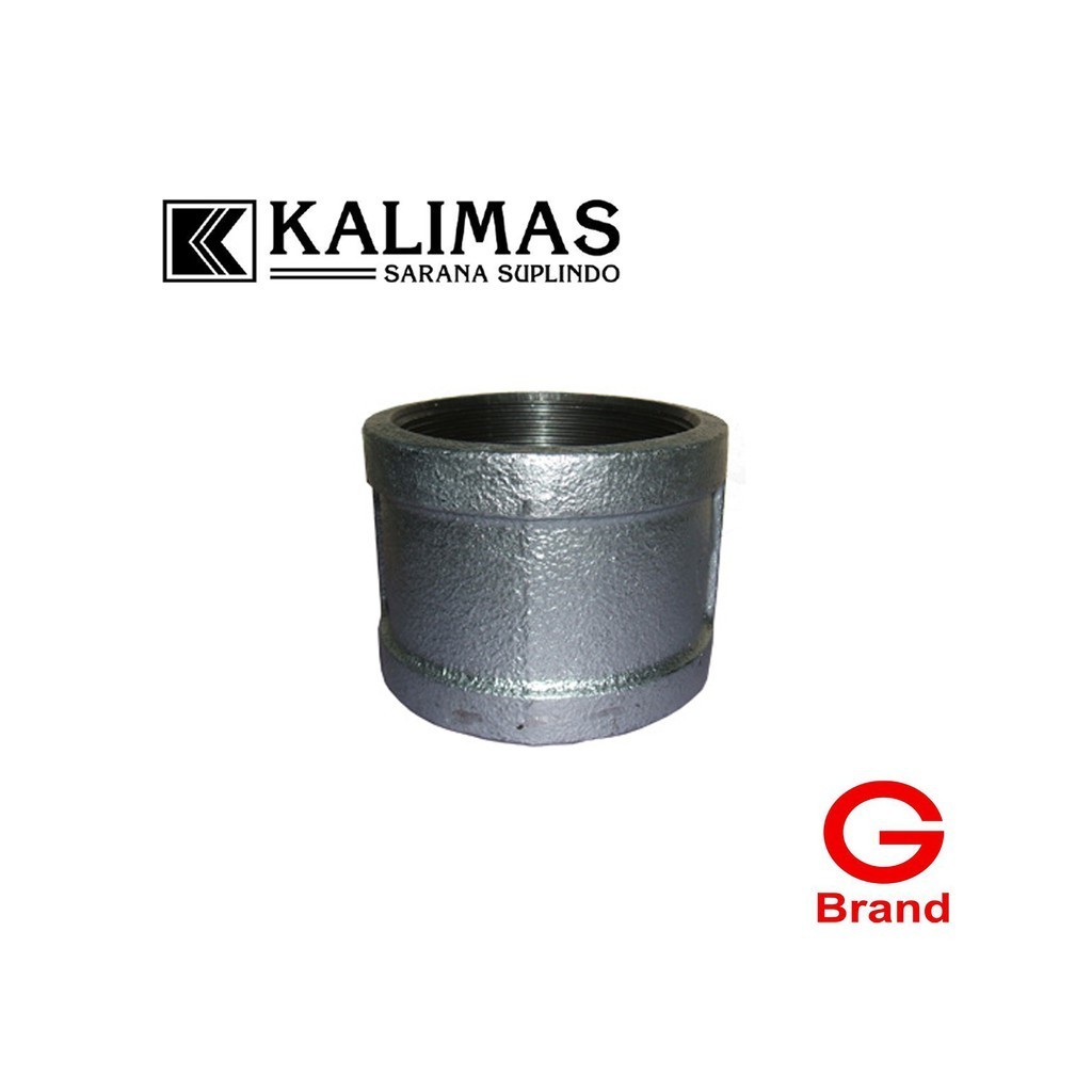Jual HD53 Socket Galvanis Besi d. 2 1/2" Drat BSPT (G) | Shopee Indonesia