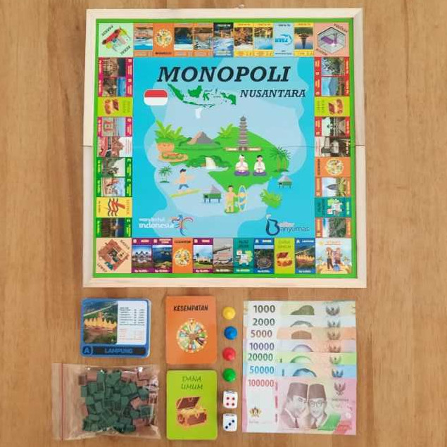 Jual RK85TJ Original Monopoly/Monopoli Nusantara Versi Lite/Mainan ...