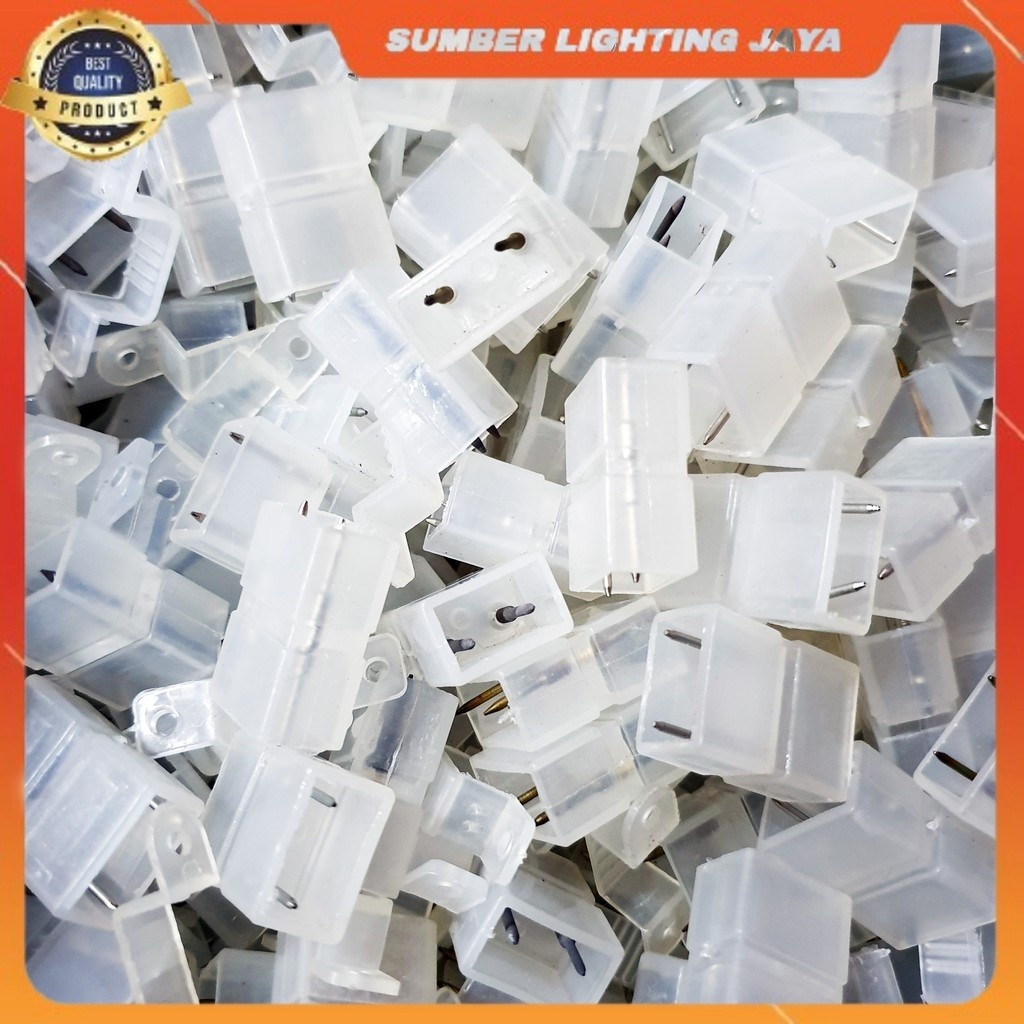 Jual COD & READY STOK SAMBUNGAN LED STRIP 144LEDS 2 JALUR / CONNECTOR ...