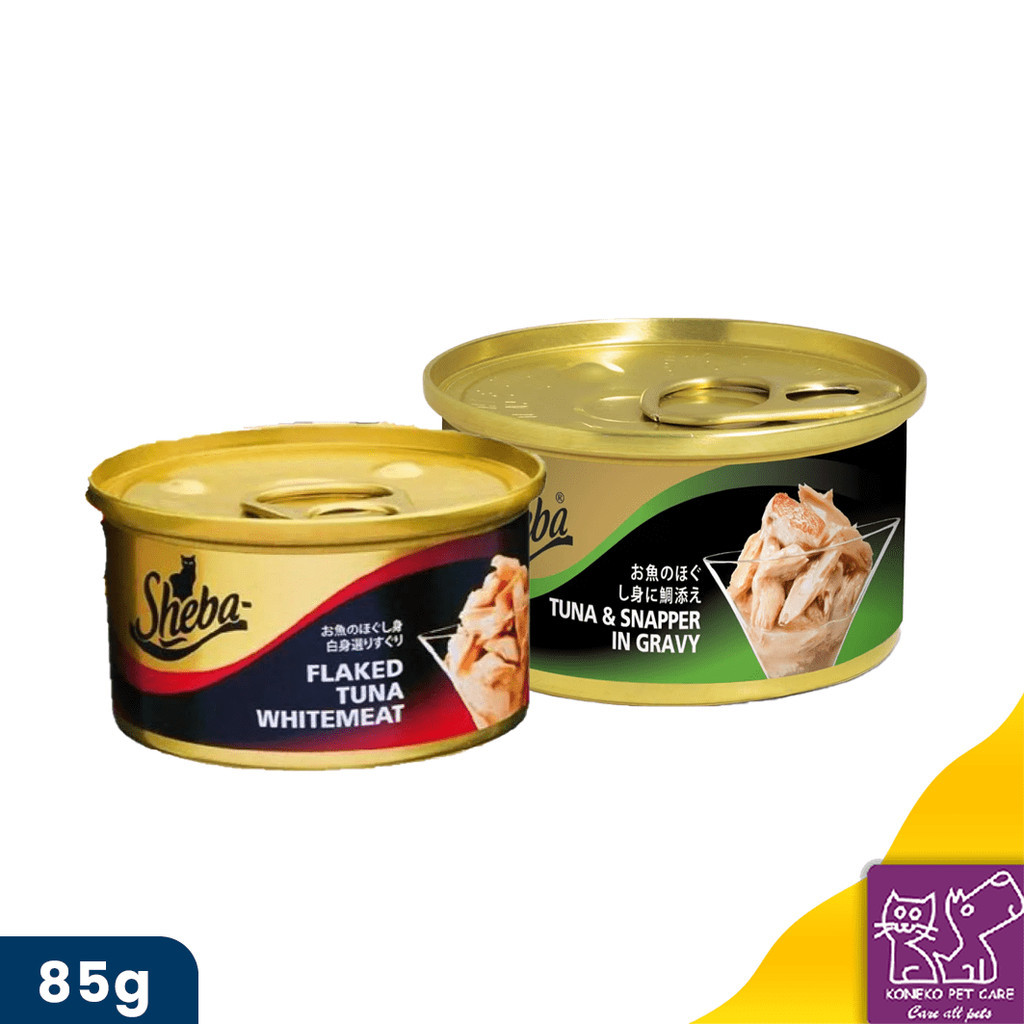 Jual Sheba cat food kemasan kaleng alumunium - 85g | Shopee Indonesia