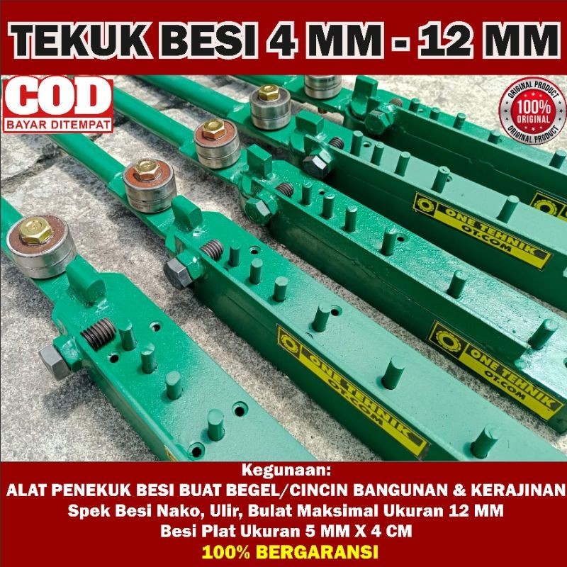Jual GH54RF (TERBARU) Alat Tekuk Besi Beton Spek 4 6 8 10 12mm Penekuk ...
