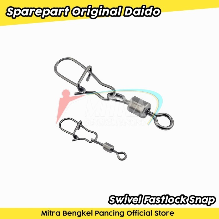 Jual Swivel Fastlock Snap Daido | Kili-Kili | Konektor Umpan Pancing ...
