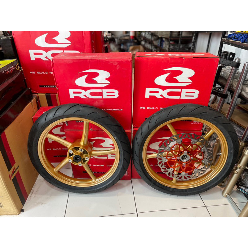 Jual VELG RCB MXKING SET BAN PIRINGAN DISK CAKRAM FLOATING | Shopee ...