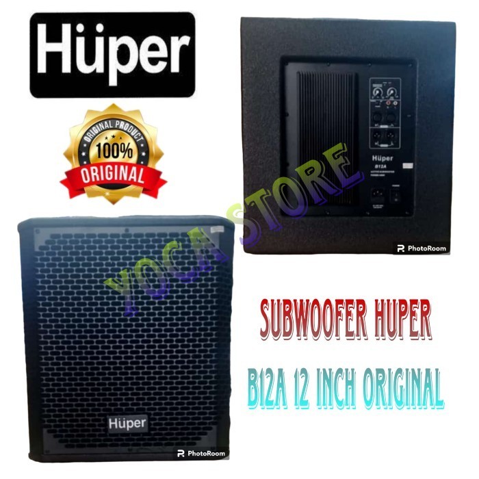 Jual SUBWOOFER AKTIF 12 INCH HUPER B-12A ORIGINAL GARANSI RESMI 1 TAHUN ...