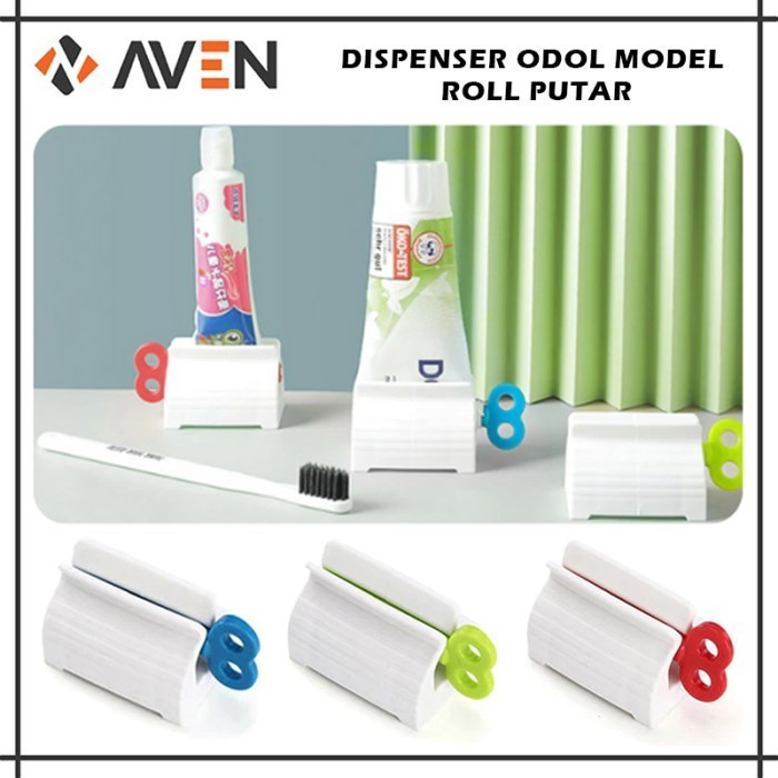 Jual AVEN Alat Penjepit Pasta Gigi Toothpaste Holder Odol Model Roll ...