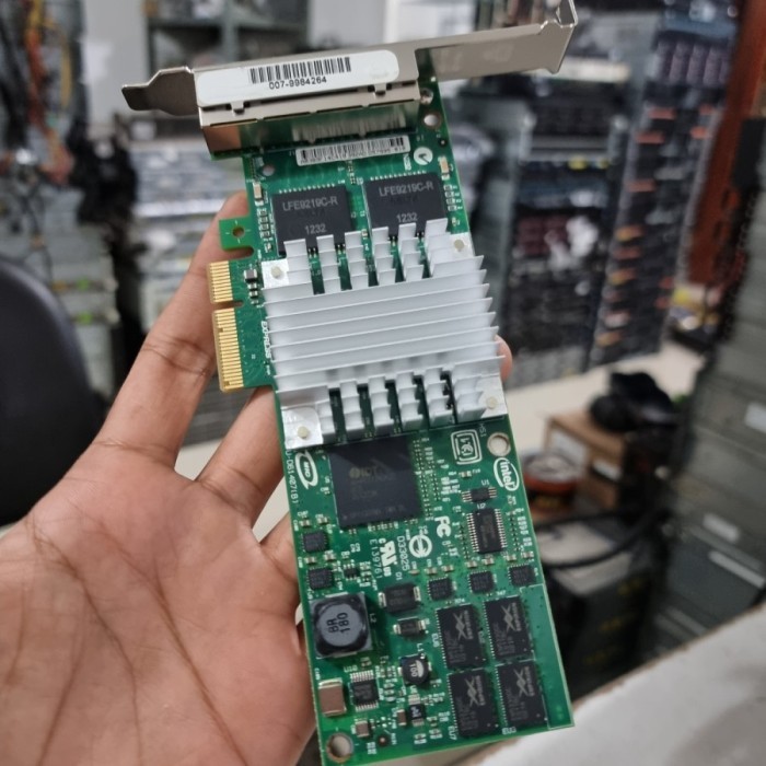 Jual LAN CARD Intel PRO/1000 PT Quad 4 Port Gigabit Mikrotik x86 | Shopee Indonesia