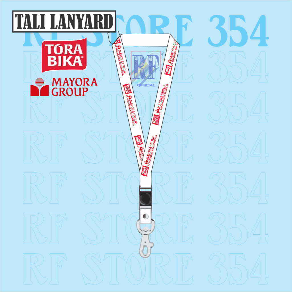 Jual TALI LANYARD MAYORA TORABIKA LOGO - TALI ID CARD KOPI TORABIKA PT ...