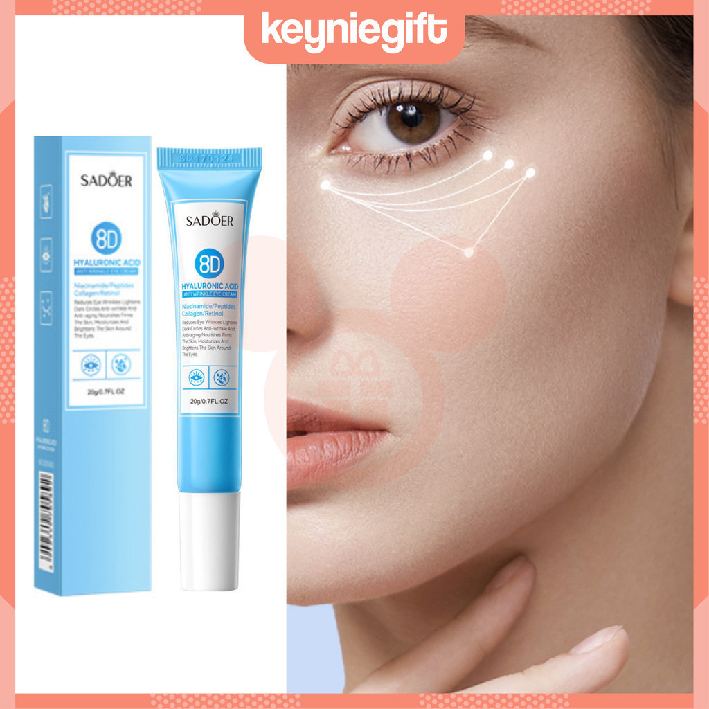 Jual Sadoer Skintific 8D HA Eye Cream Moisturizing Anti-Wrinkle Circles Dark Firming Eyecream ...
